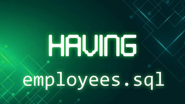 Deciding When to Use WHERE or HAVING – 365 Data Science