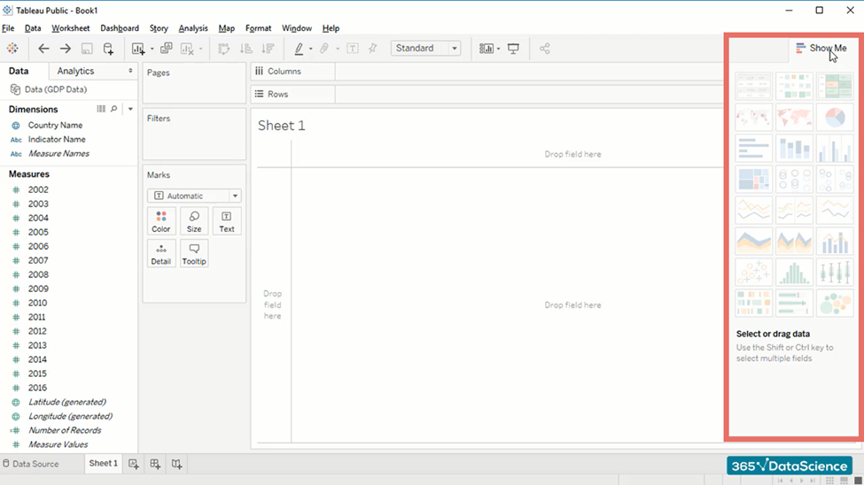 How to Navigate Through the Tableau Interface? | 365 Data Science