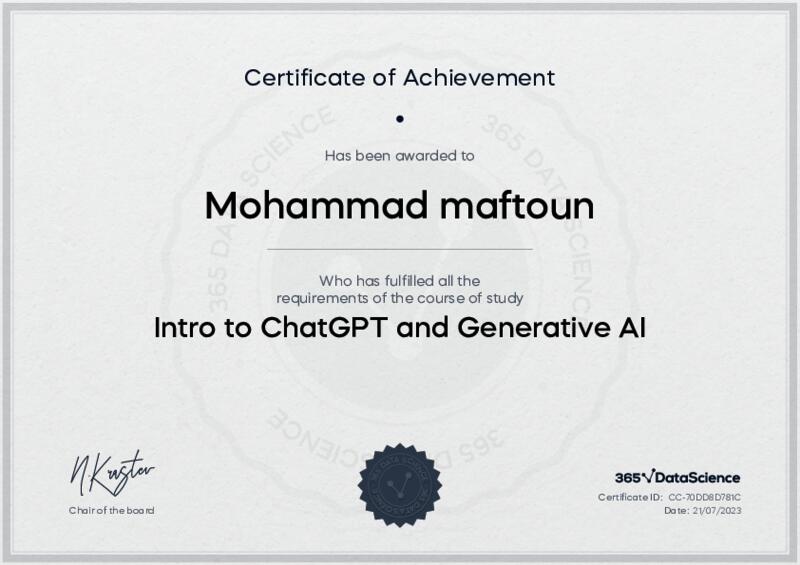 ‏Mohammad Maftoun‏ - | ‏ML Software Engineer | Full-Stack Data ...