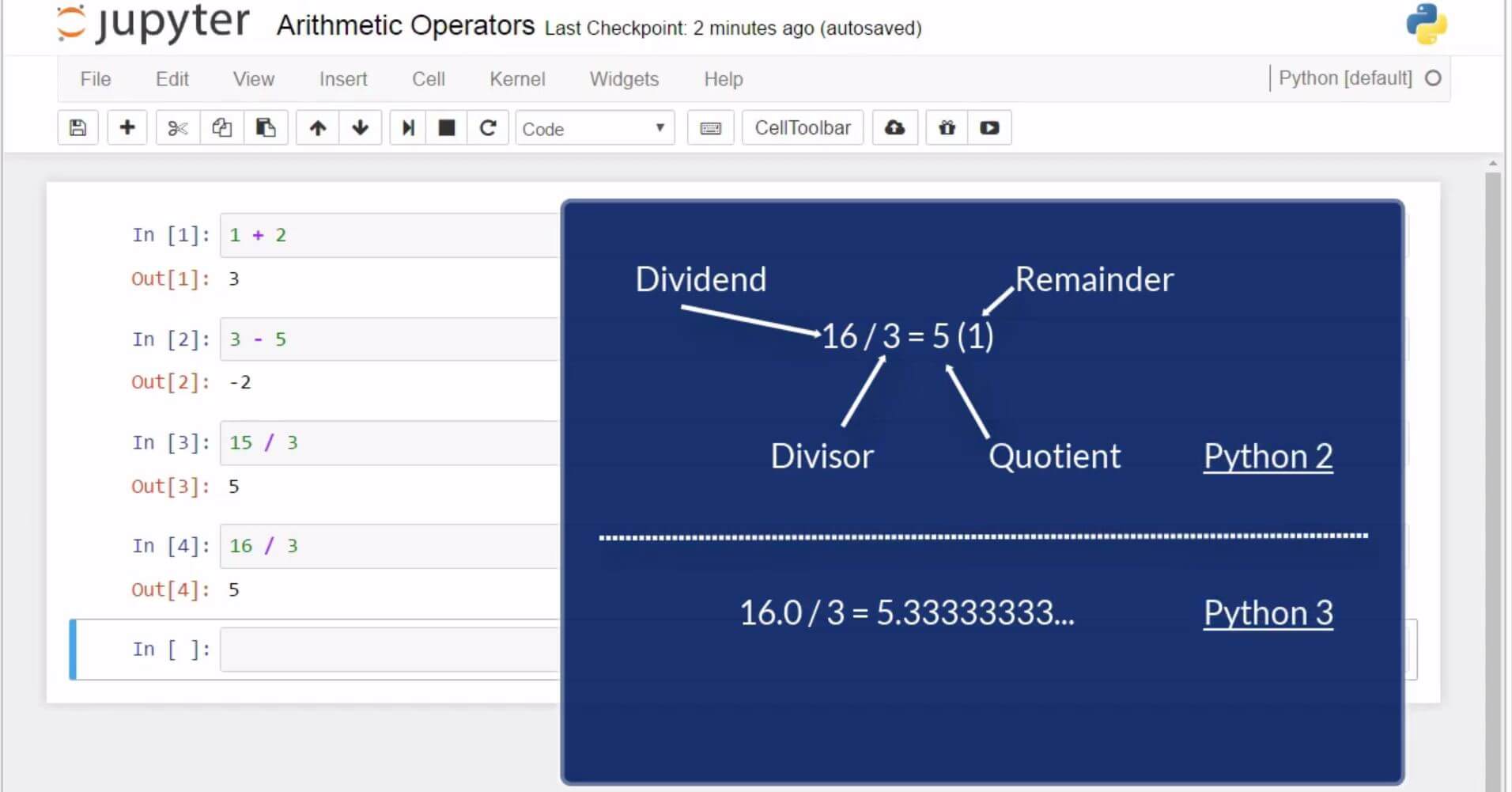 Dividing In Python 365 Data Science