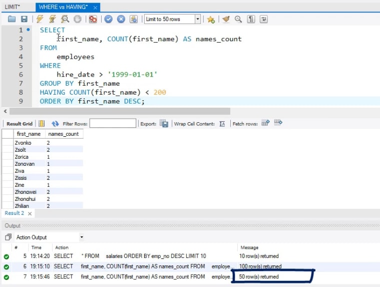How To Use The Limit Statement In SQL 365 Data Science
